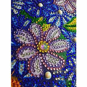 zeyungood DIY 5D Diamond Painting Embroidery Cross Stitch Women's Shoulder Bag Chain Bag Handbag Gift (09)