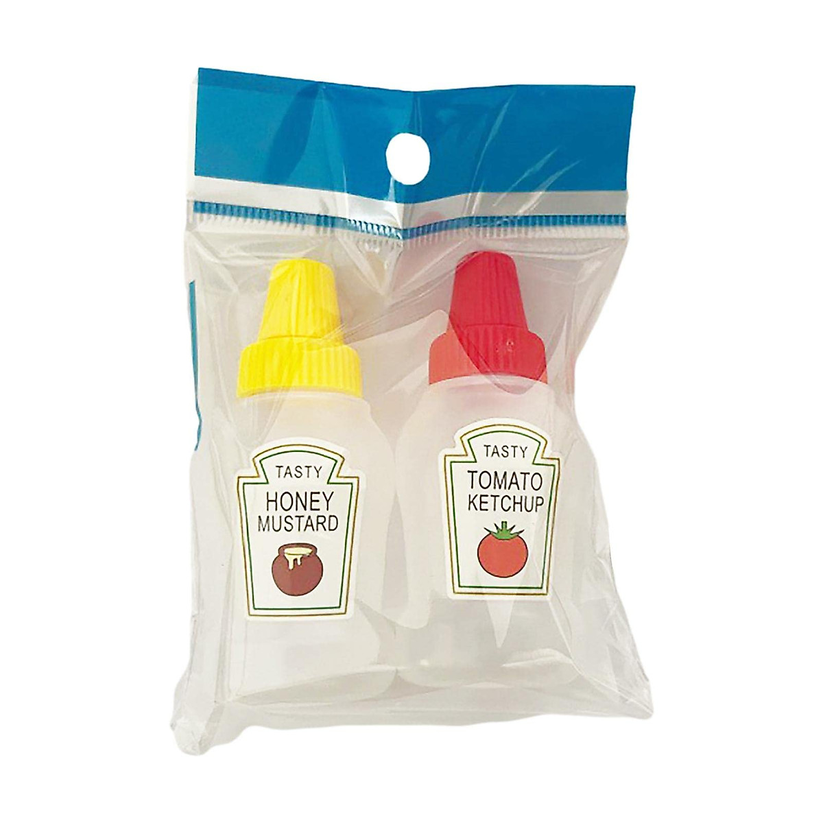 Weeyutix Mini Condiment Squeeze Bottle, Portable Reusable Lunchbox Dispensers with, Ketchup Honey Containers Bottles for Kids Adults Bento Box(25 ml/0.85 oz)