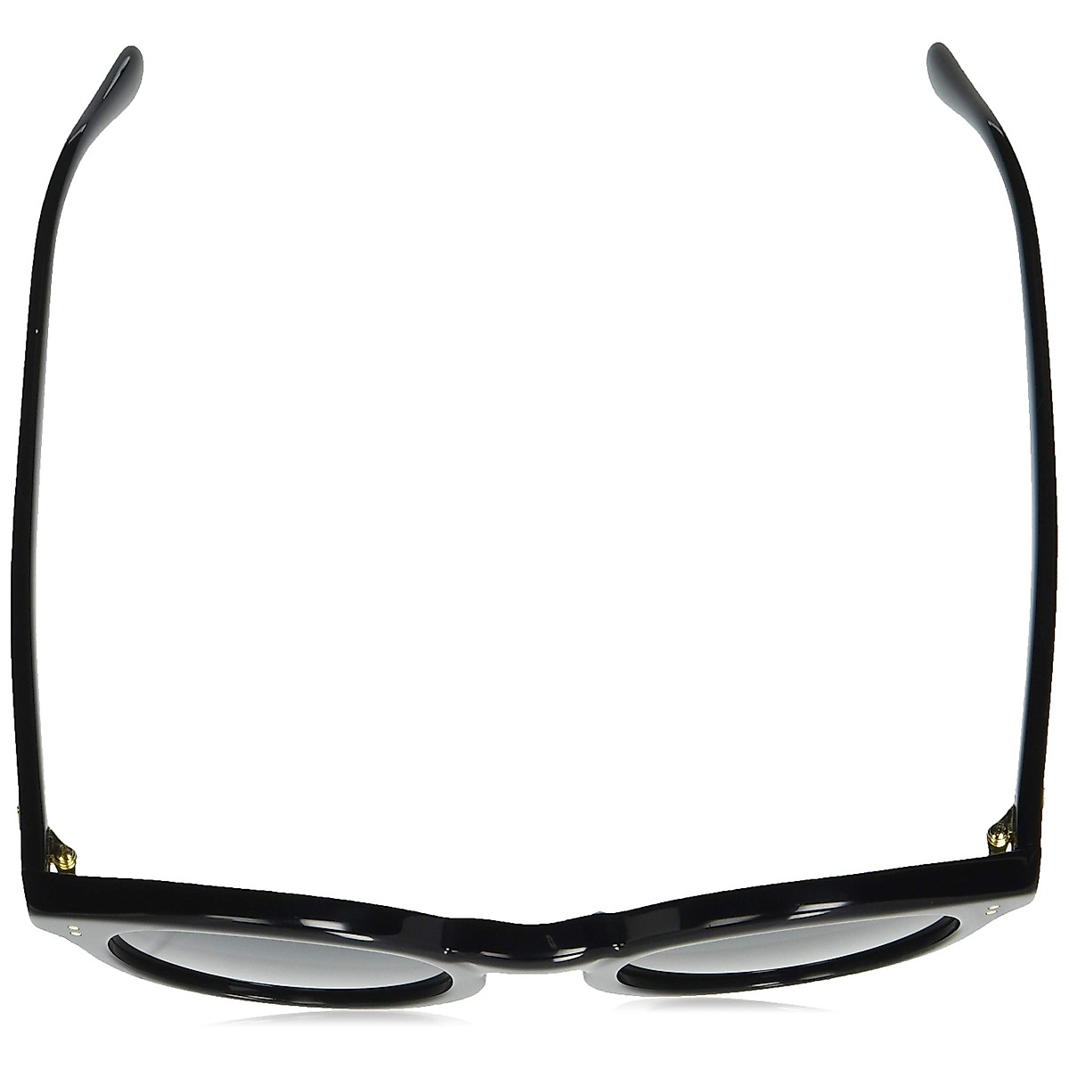 Polo Ralph Lauren PH4149 Round Sunglasses, Shiny Black/Grey, 49 mm