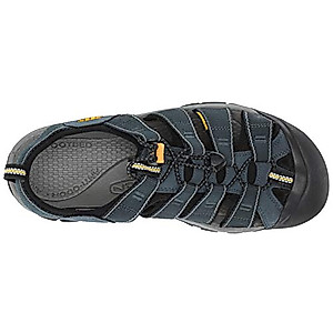 KEEN Men's Newport H2 Closed Toe Water Sandals, Navy/Medium Grey, 10 US