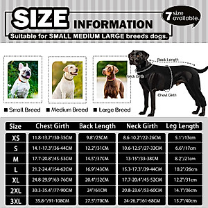 ROZKITCH Dog Surgery Recovery Sleeve Rear Right Left Leg, Pet Prevent Licking Wound Elbow Brace Protector, Dog Recovery Suit Cone Collar Alternative for Sprain ACL CCL Arthritis Joint Care Black XL