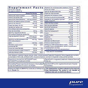 Pure Encapsulations PureGenomics UltraMultivitamin | Support for Common Genetic Polymorphisms | 90 Capsules