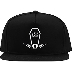 Cruise Coffin Snapback Hat Black