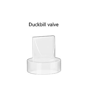 bliblo Duckbill Valve and Silicone Diaphragm, Compatible with TSRETE/momcozy S9/S12/S9pro/S12pro, Wearable Breast Pump General Duckbill Valve and Silicone Diaphragm Accessories (4 Piece Set)