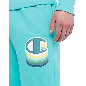 Champion Men's 10 Inch Reverse Weave C Shadow Cut-Off Shorts, Portal Teal (89597-586BOA), XX-Large