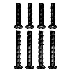 TV Stand Screws for Vizio TV Stand Legs Screws Kit, for Vizio 32” 50” 55” 58” TV Legs 32H-G9 D32F-G4 V505-J01 V555-H11 V555-G1 V555-J01 M556-H1 V585-H11 V585X-H1 V585-H1 Universal TV Mount Screws