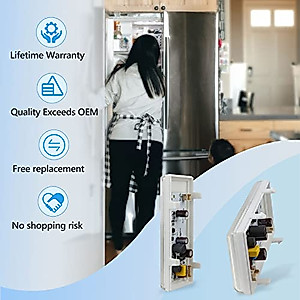 NEW Upgraded W10515058 LED Light Compatible with whirlpool/kenmore/maytag,Refrigerator Freezer Main LED Light,Replaces WPW10515058,W10522611,W10465957, AP6022534,PS11755867,3021142,2 Year Warranty