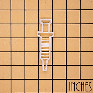 Syringe cookie cutter, 1 piece - Bakerlogy