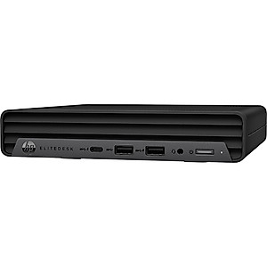 HP EliteDesk 800 G8 Desktop Computer - Intel Core i5 11th Gen i5-11500T Hexa-core (6 Core) 1.50 GHz - 8 GB RAM DDR4 SDRAM - 256 GB M.2 PCI Express NVMe SSD - Desktop Mini