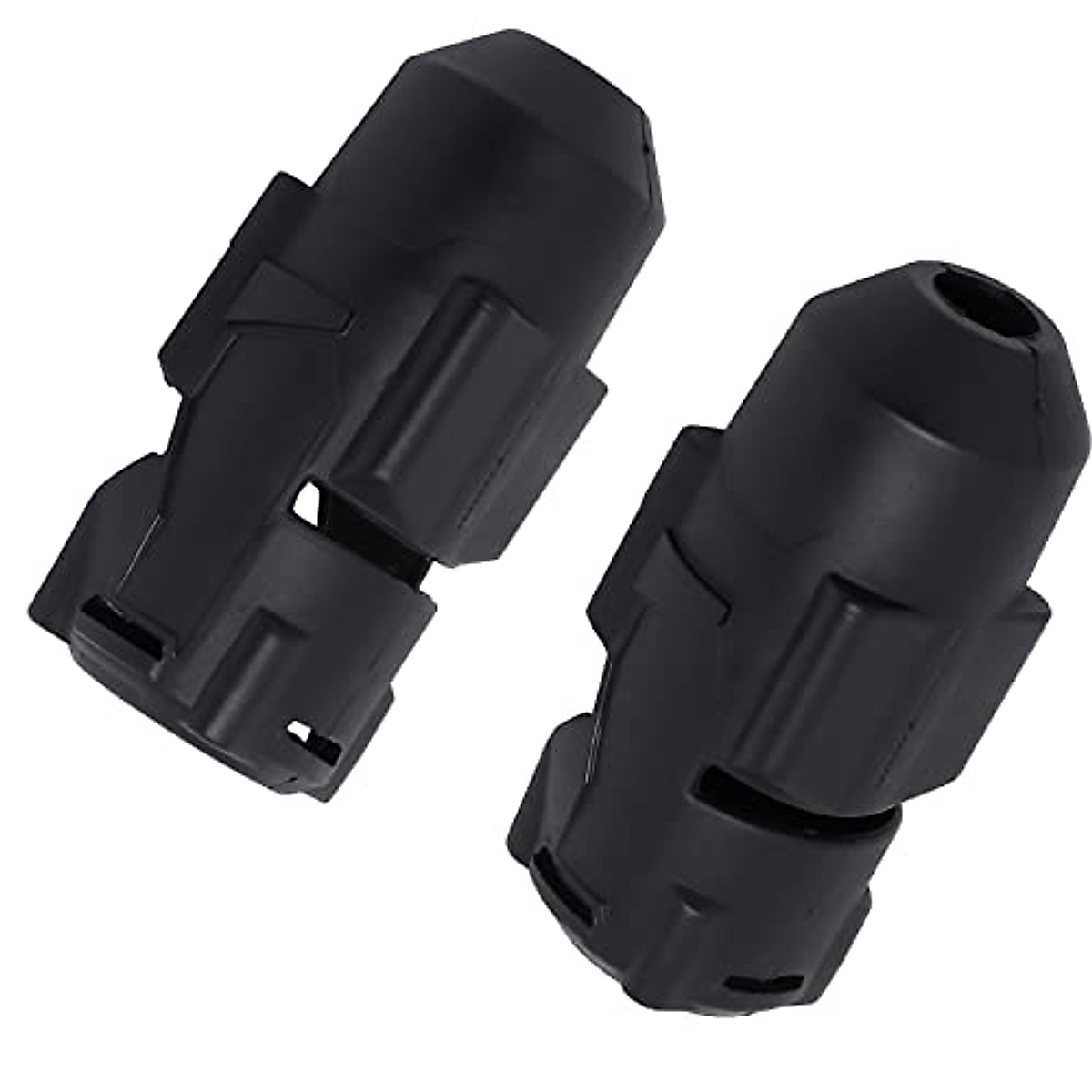 2 Packs Impact Protective Boot 2767-20 for Milwaukee M18 FUEL 1/2 Torque Impact Wrench 49-16-2767 & 2863-20 Electric Tools Black
