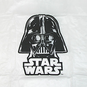 Disney Adult Star Wars Darth Vader Clear Rain Poncho (1, one Size)