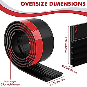 1PCS Door Draft Stopper,Door Sweep for Exterior & Interior Doors,Door Bottom Seal Dust and Noise Insulation Weather Stripping Draft Guard Insulator