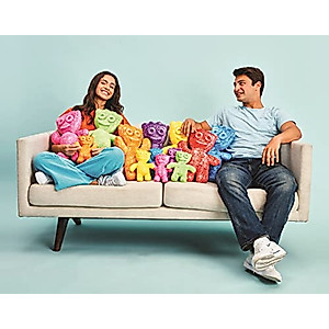 iscream Sour Patch Kids Embossed 16.75" x 12" Candy Character Shaped Pillow, Blue