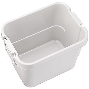 無印良品 MUJI 44620816 Sturdy Polypropylene Storage Box, Mini, 5.8 gal (22 L), Approx. Width 15.6 x Depth 11.6 x Height 14.6 inches (39.5 x 29.5 x 37 cm)
