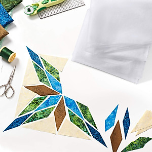 3 Pieces Double Sided Fusible Interfacing Webbing Non Woven Interfacing for Sewing Iron on Adhesive Web Interfacing Lightweight White Interfacing Fabric for DIY Craft Making, 59 x 78.74 Inch