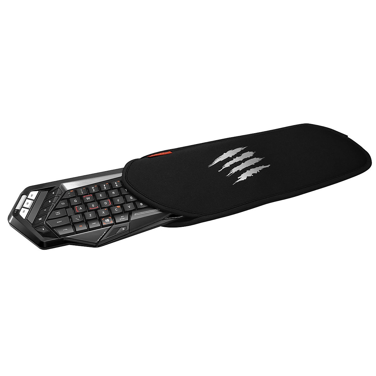 Mad Catz S.T.R.I.K.E.M Wireless Keyboard for Android and Windows Smart Devices, PC, and Mac - Gloss Black