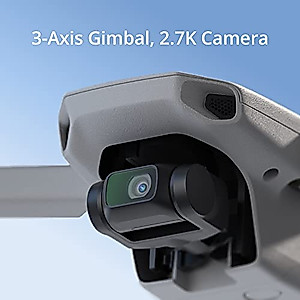 DJI Mini SE, Drone Quadcopter with 3-Axis Gimbal, 2.7K Camera, GPS, 30 Mins Flight Time, Reduced Weight, Less Than 249g, Improved Scale 5 Wind Resistance, Return to Home, for Drone Beginners, Gray
