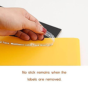 4 Clear + 6 Multicolor Label Maker Tape Replacement for Brother 12mm 0.47 Laminated TZ Tape