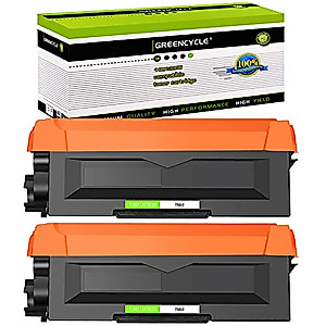 greencycle 2 Pack TN660 TN-660 TN630 TN-630 Black Toner Cartridge Replacement Compatible for Brother MFC-L2700dw MFC-L2740dw DCP-L2540dw HL-L2300D HL-L2380DW HL-L2320D DCP-L2540DW Laser Printer