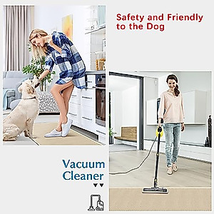 Washable Runner Mat with Rubber Backing, Super Absorbent Long Floor Non Slip Throw Rug for Hallway, Low Pile Large Runner Neutral Living Room Area Rug Carpet for Home, Beige