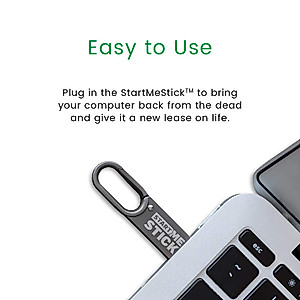 StartMeStick - Breathe a New Life Into Your Old Computer, Plug-in Operating System, Unlimited Use on Unlimited PCs and Macs for 2 Years