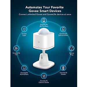 GoveeLife Motion Sensor, Group Control Unlimited Devices, Wireless Mini Contact Sensor for Smart Home Automation, Battery Powered, Supports Most GoveeHome Smart Products