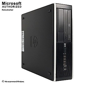 HP Compaq PRO 6005 SFF Business Desktop Computer, AMD Phenom II X4 B95 3.0GHz, 8G DDR3, 120G SSD, DVD, WiFi, Bluetooth 4.0, VGA, DP, Win 10 64-Bit Supports English/Spanish/French(AMD)(Renewed)