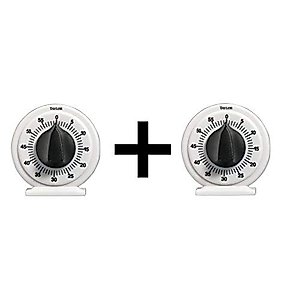 Taylor Precision Products Mechanical Long Ring Timer, Set of 2