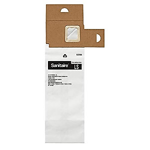 Sanitaire - EUK63256A10 LS Premium Paper Bag (Pack of 5), Fits Models SC5713, SC5815, SP5816 Series Upright Vacuums, 63256A