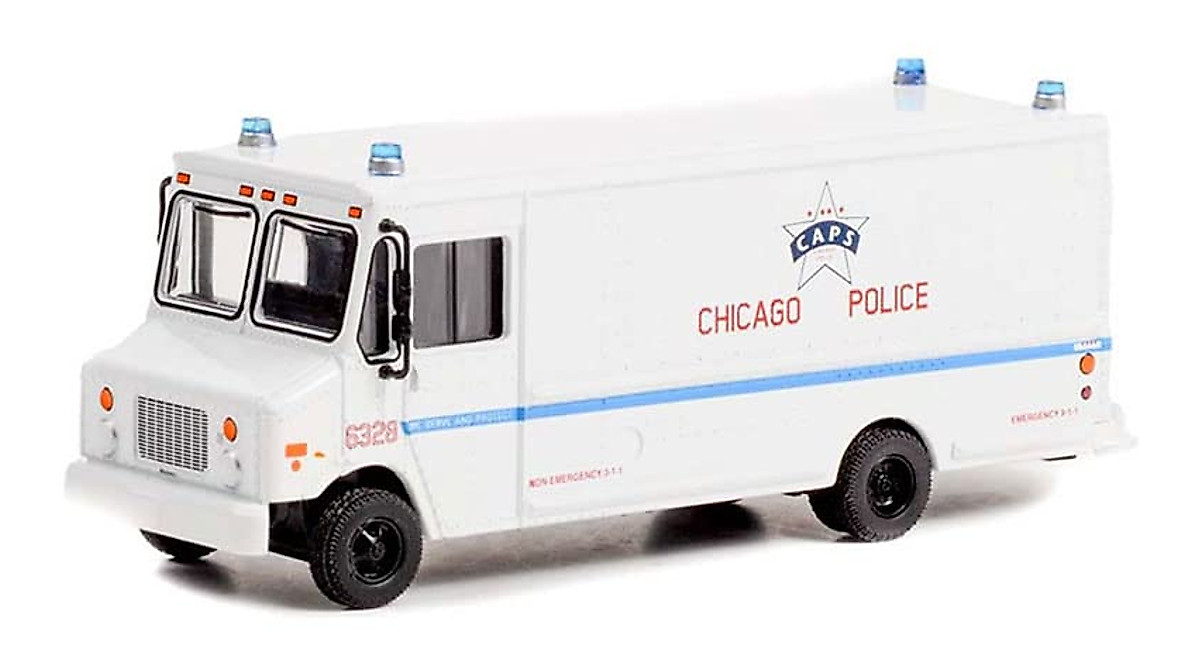 Greenlight Police Step Van 2019 - Chicago CPD 1:64 Model