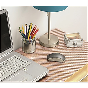 Con-Tact Brand Metallic Grip Premium Nοn-Adhesive Non-Slip Counter Top, Drawer and Shelf Liner, 18" x 4', Copper