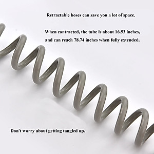 Handheld Bidet Sprayer for Toilet, Decohomeforu Stainless Steel Bathroom Bidet Sprayer Set, Adjustable Water Pressure Control with Bidet Hose, Wall Mount Brushed Nickel Bidet Toilet Diaper Sprayer Kit