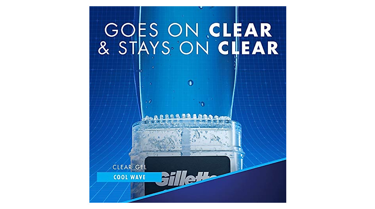 Gillette Cool Wave Clear Gel Antiperspirant - 48H Protection
