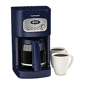 Cuisinart 12-Cup Programmable Coffee Maker - Navy (Renewed)