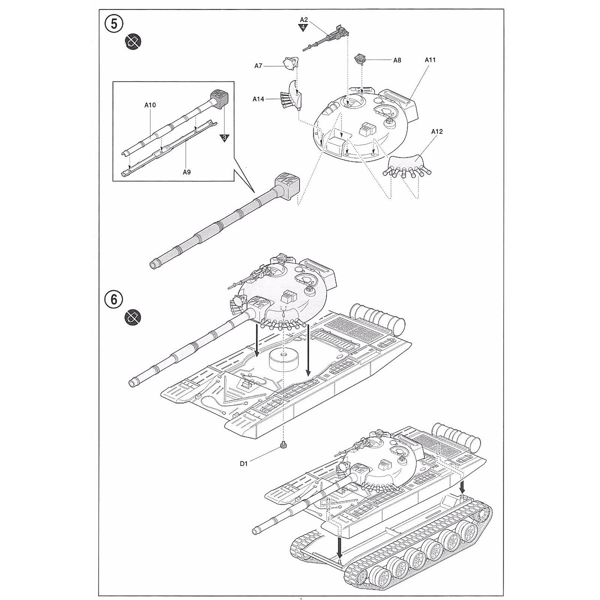 Academy 13006 T-72 Russian Army Main Battle Tank 1/48 TA994 Plastic Model Kit /item# G4W8B-48Q46042