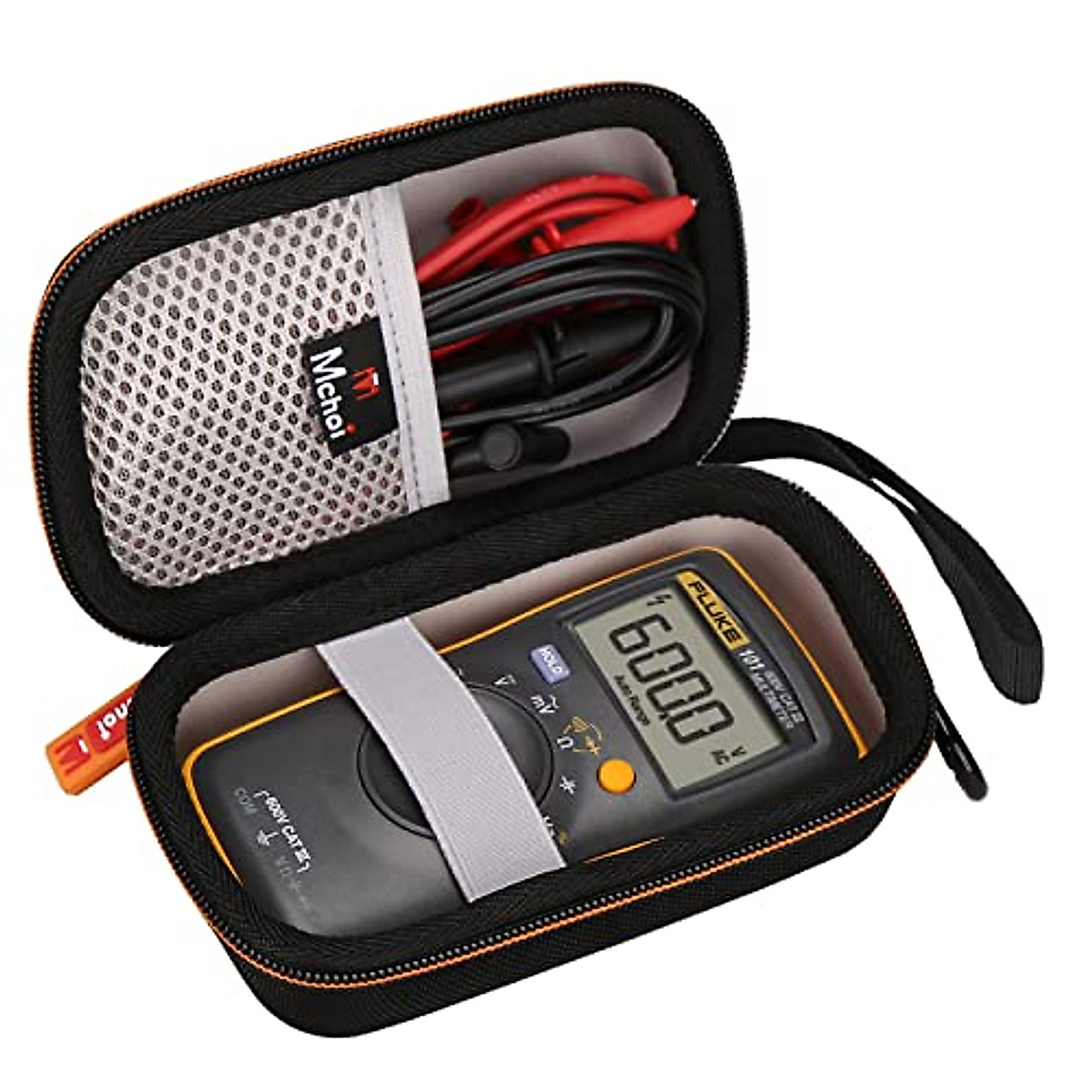 Mchoi Hard Portable Case Fits for Fluke 101/106 Handheld Digital Multimeter, Case Only