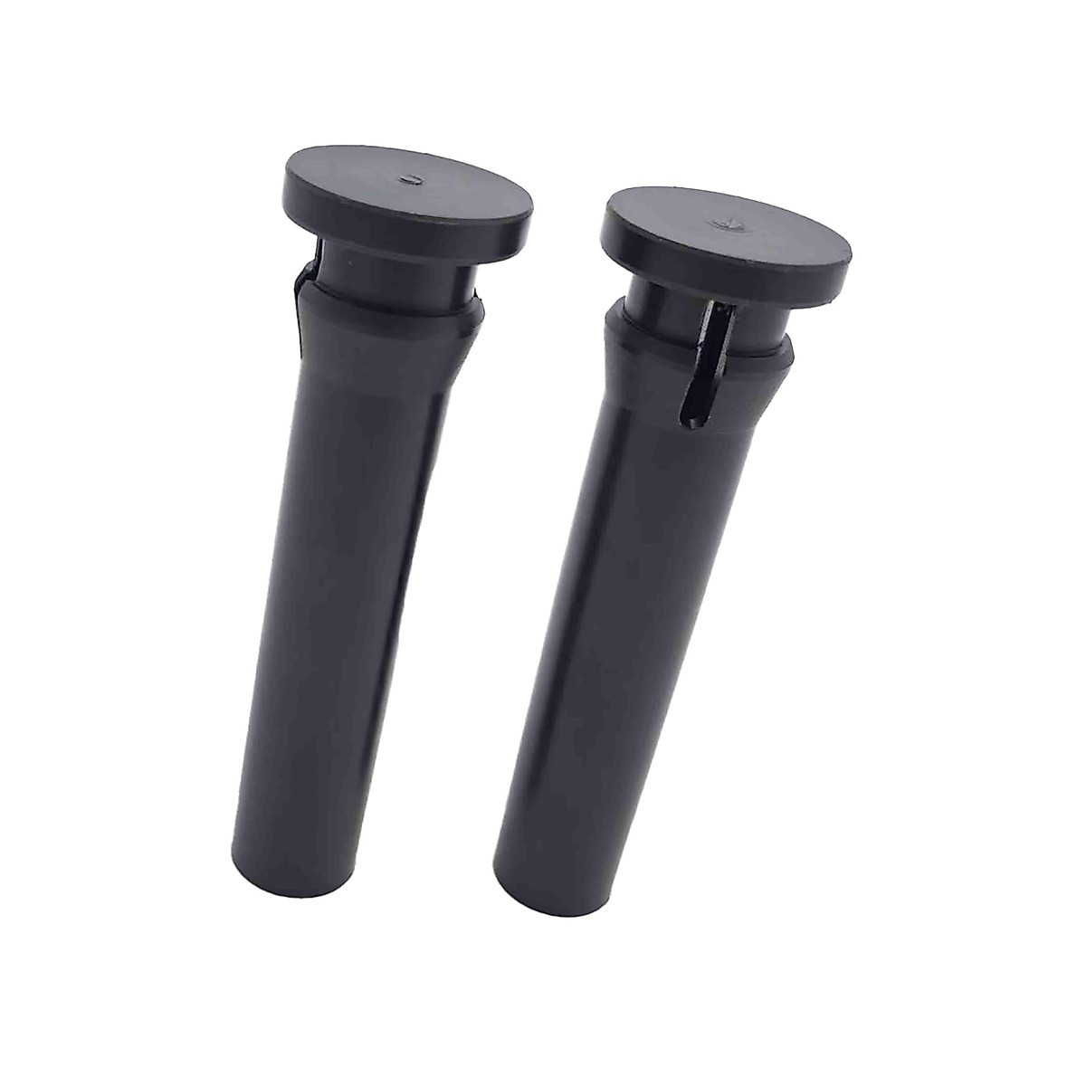 Stronger Wheelie Trash Can Bin Lid Hinge Pins, 2 Pack, for Rehrig Sierra Huskylite 95, Nylon