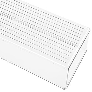 Set of 2 Can Drink Holder for Fridge Bin Organizer & Storage Can Dispenser for Refrigerator, Freezer, Countertop, Cabinets & Pantry