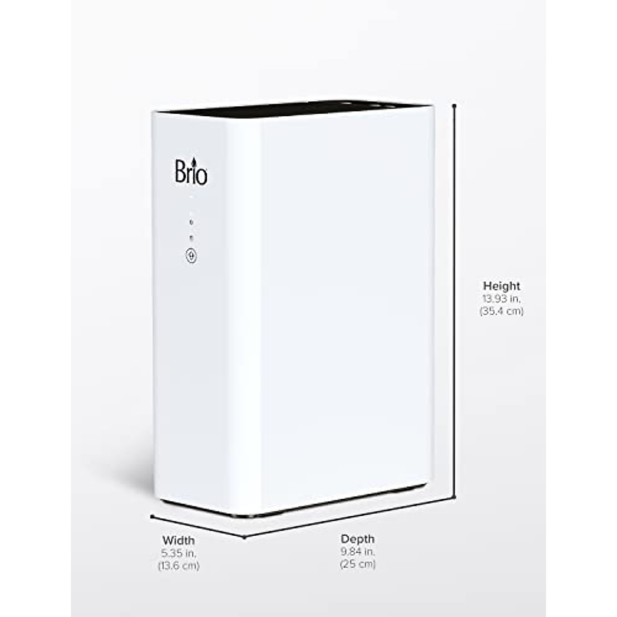 Brio Amphora Reverse Osmosis Under Sink Filtration System