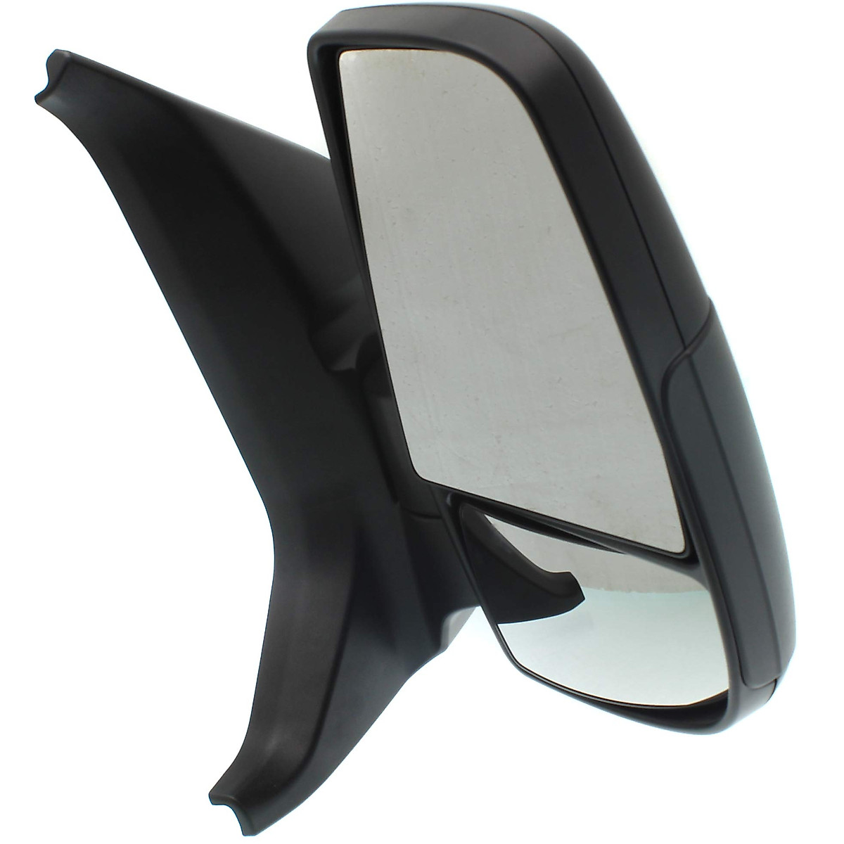 Kool-Vue Mirror Compatible With 2015-2017 Ford Transit-250, Transit-150, Transit-350, Transit-350 HD Passenger Side, Manual Folding, Power Glass, Short Arm, Textured Black