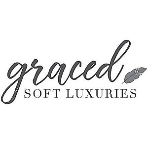 GRACED SOFT LUXURIES Oversized Throw Blanket Warm Elegant Softest Cozy Faux Fur Home Throw Blanket 60" x 80", Marbled Ivory