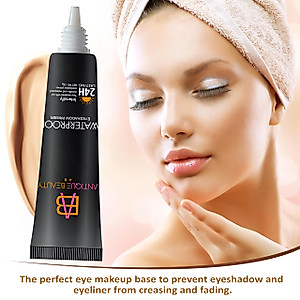 Antique Beauty Eyeshadow Primer, 24- Hour Long Lasting, Smudge Proof, Waterproof, Eye Base Make Up, Suitable For All Skin Tones / 1 Count, 15 g /