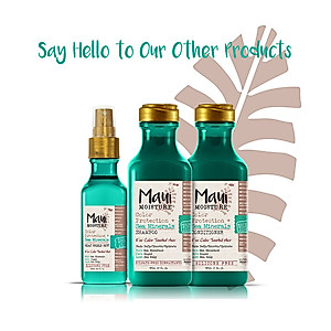 Maui Moisture Color Protection Sea Minerals Heat Shield Mist, Bottle Coconut 4.2 Fl Oz