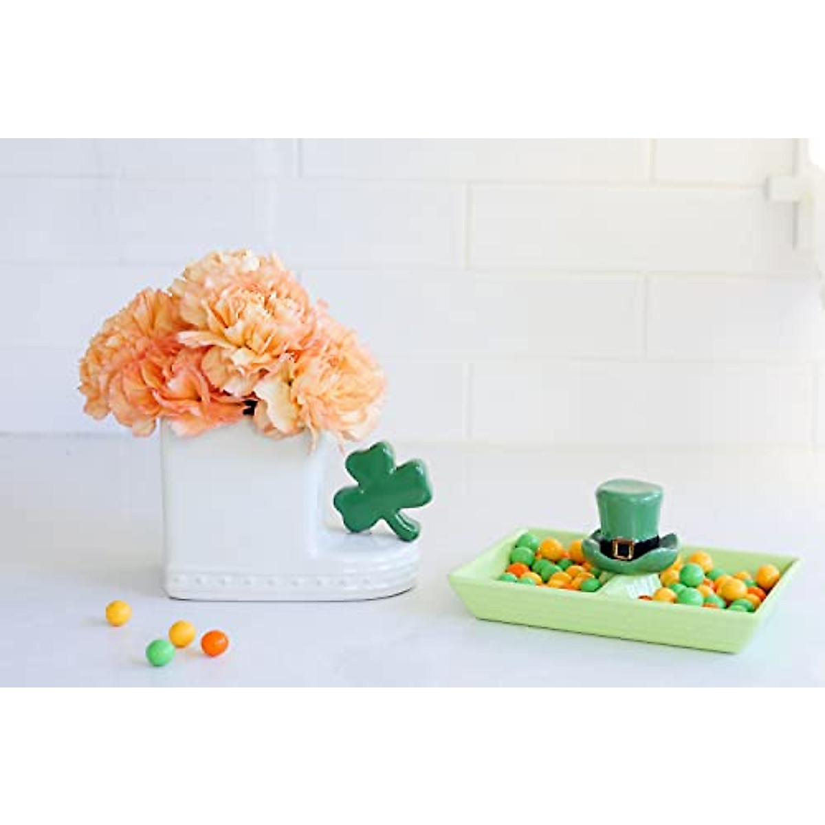 Nora Fleming Hand-Painted Mini: Shamrock A28
