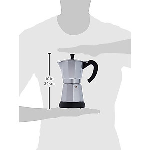 Uniware Electric Bialetti Moka Espresso Maker 6 Cups