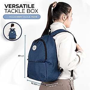 SUPRANICE Everyday backpack for boys girls millde high school, leisure, work - with 13" laptop compartment, 18 L, Comfortable Well Padded Lightweight Day Pack for Men Women