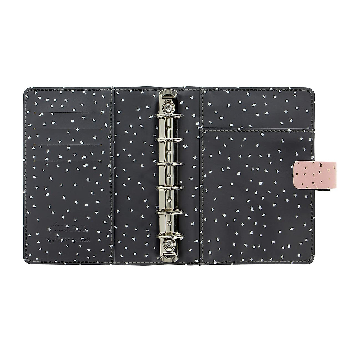 Filofax Pocket Confetti Rose Quartz Organiser