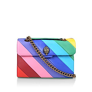 Kurt Geiger London Leather Kensington Shoulder Bag Blue One Size