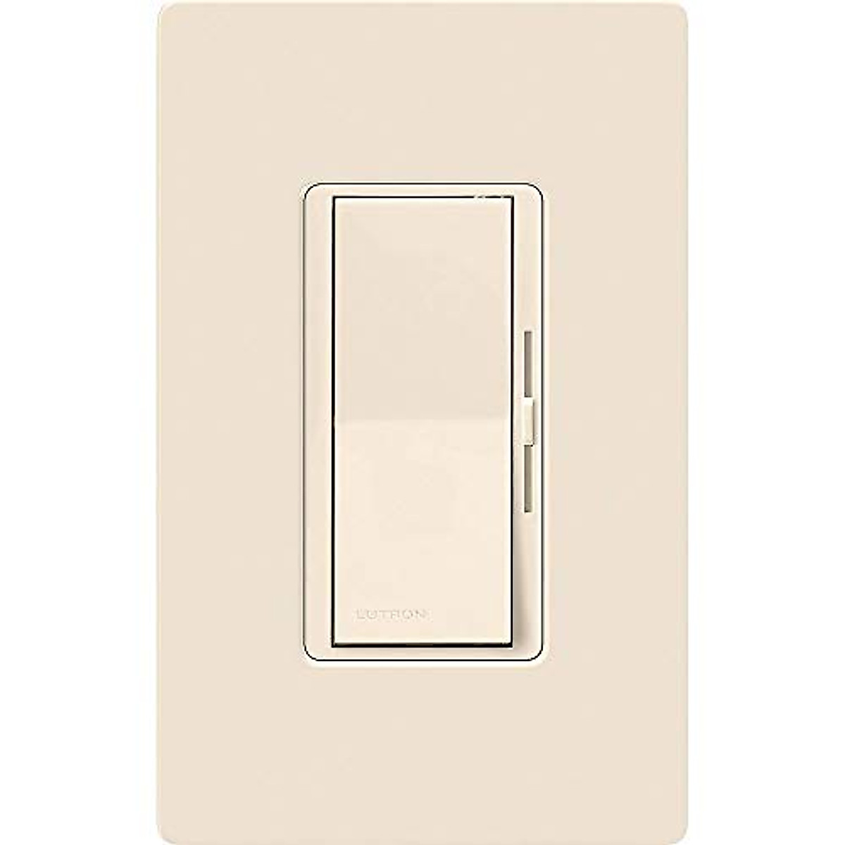 Lutron Diva LED+ Dimmer Switch for Dimmable LED, Halogen and Incandescent Bulbs, 150 Watt, Single-Pole or 3-Way, DVCL-153P-LA, Light Almond