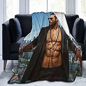 Blanket Can Yaman Super Soft and Comfortable Fleece Blankets Throw Blanket Picnic Blankets Camping Blanket Beach Blanket for Decoration Bedroom Living Room Yoga